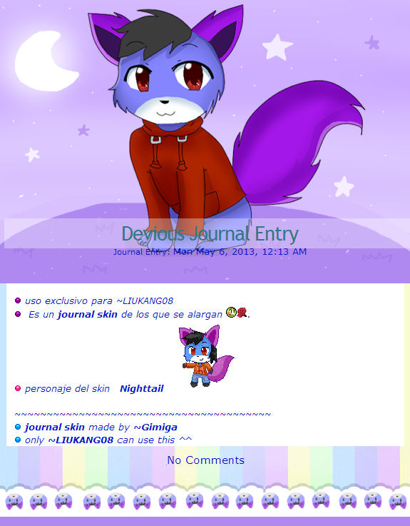 nighttail skin by munioplz on DeviantArt