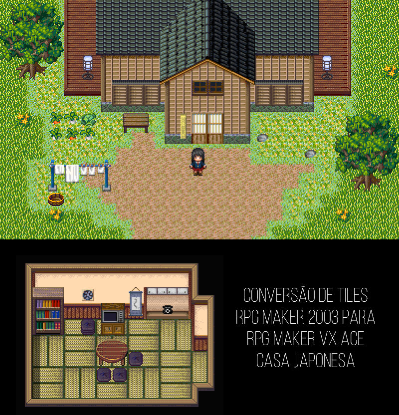 Tilesets FSM RM2K3 para VX/Ace: Casa Japonesa by milkian on DeviantArt