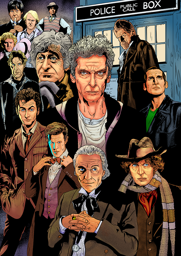 Doctor Who Color Commission by alphatrope on DeviantArt