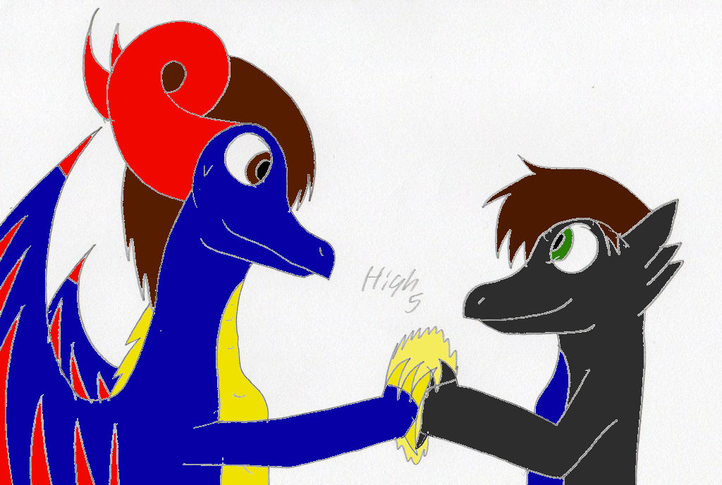 Jacob and Nova-Tech High 5 (AT with Novi-Tech) by ParasideDragon on ...