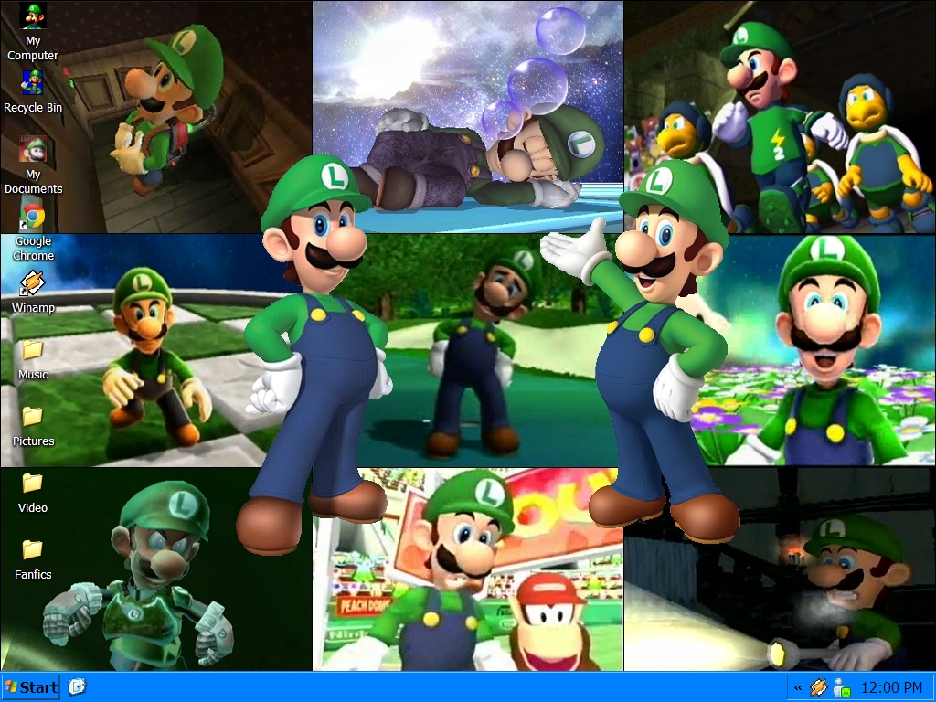 Luigi Windows Theme by N64chick on DeviantArt