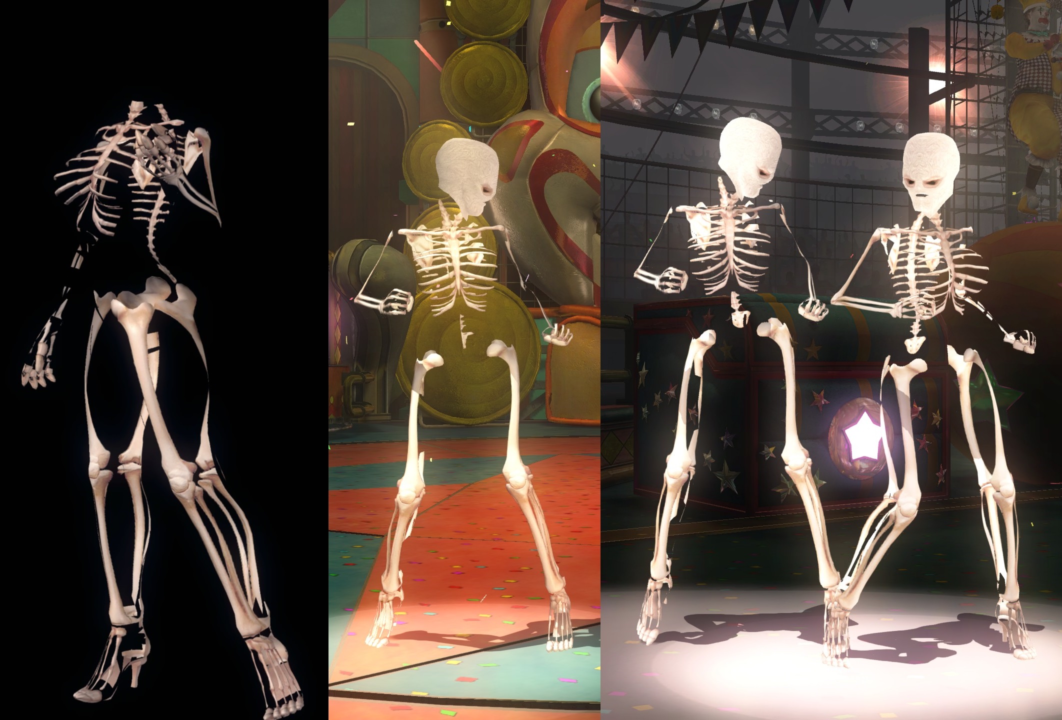 DoA5 LR Mod: Glow-in-dark Alien Skeleton by immersion456 on DeviantArt