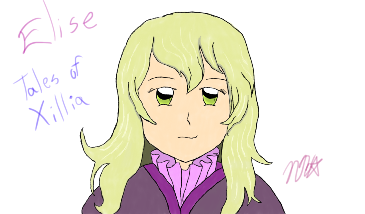 Recorded Drawing: Elise (Tales Of Xillia) by ArcDargo on DeviantArt