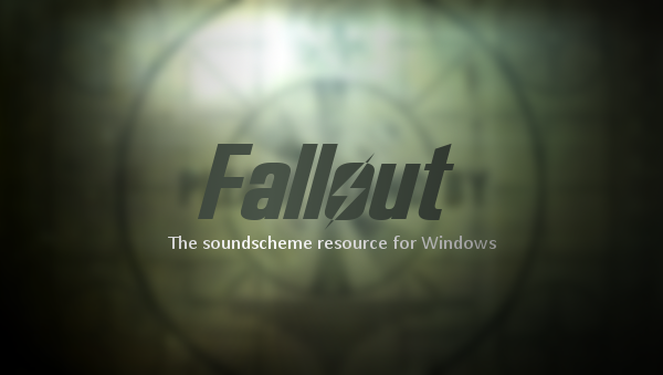 Fallout Soundscheme for Windows by PeterTrifonov1999A1 on DeviantArt