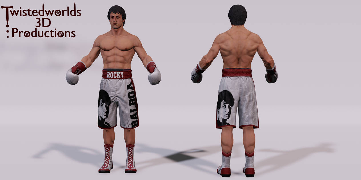 Rocky From Real Boxing by twistedworlds3dprod on DeviantArt