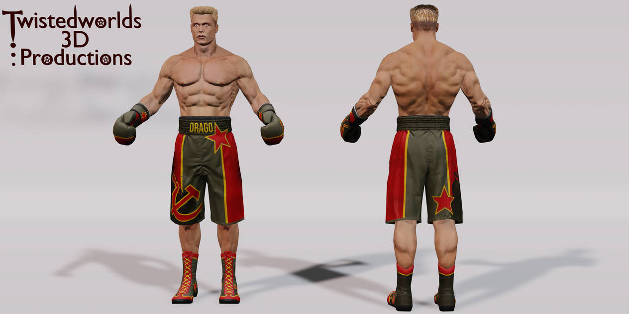 Ivan Drago From Real Boxing by twistedworlds3dprod on DeviantArt