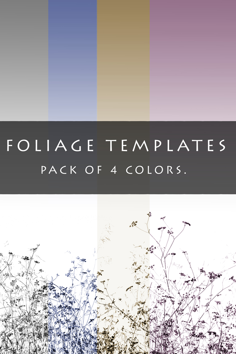Foliage Templates by sd-stock on DeviantArt