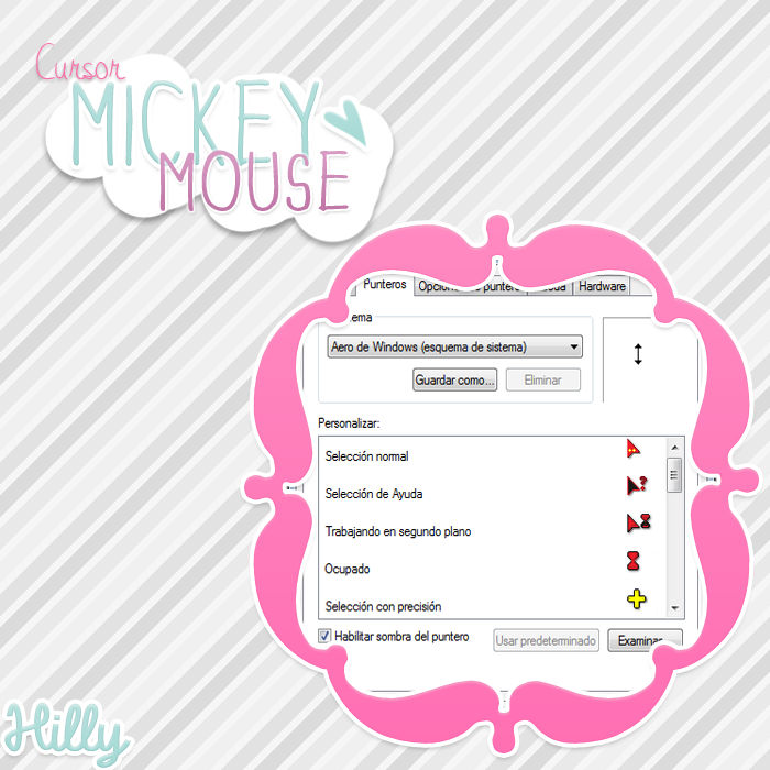 +Cursor - Mickey Mouse:3 by HillyTutorials on DeviantArt