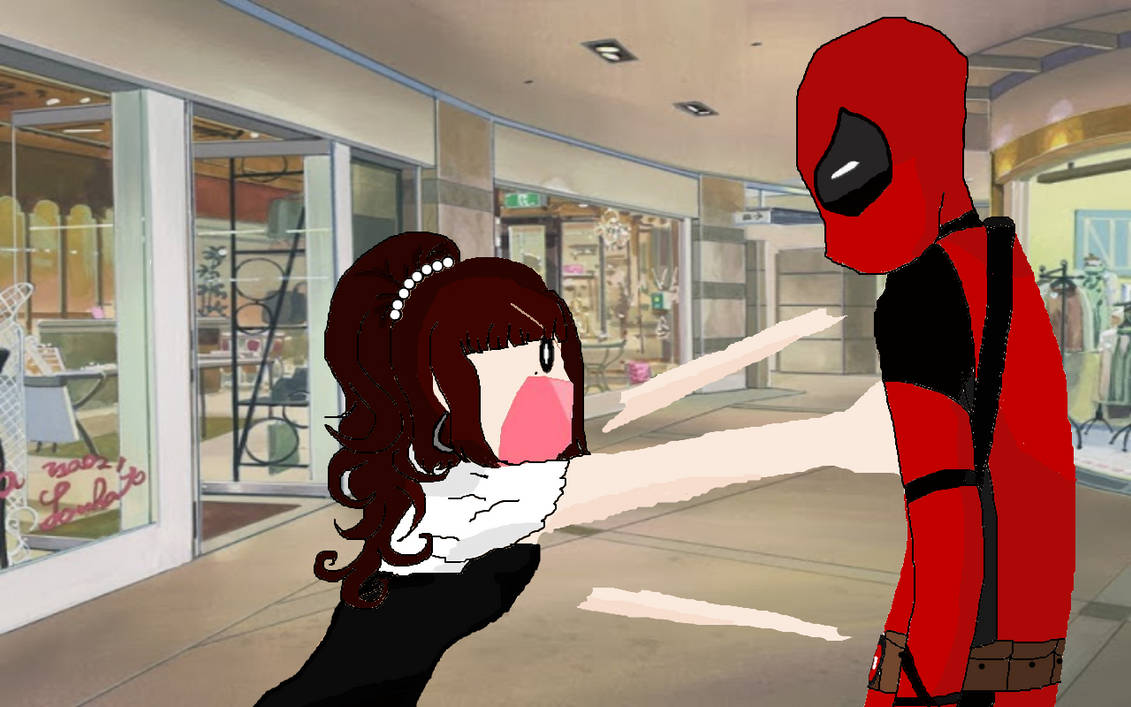 you annoying Deadpool by tfakairi on DeviantArt
