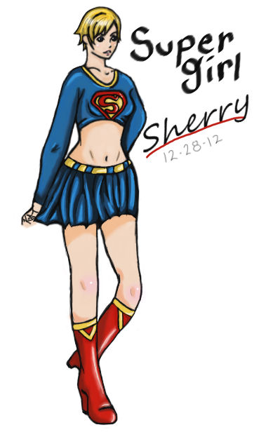 Super Girl Sherry by HarlequinKaT on DeviantArt