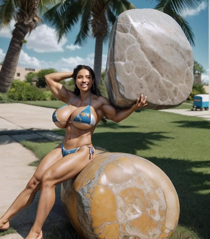 Super Sofia Holding Rock by WillowTreeCat on DeviantArt