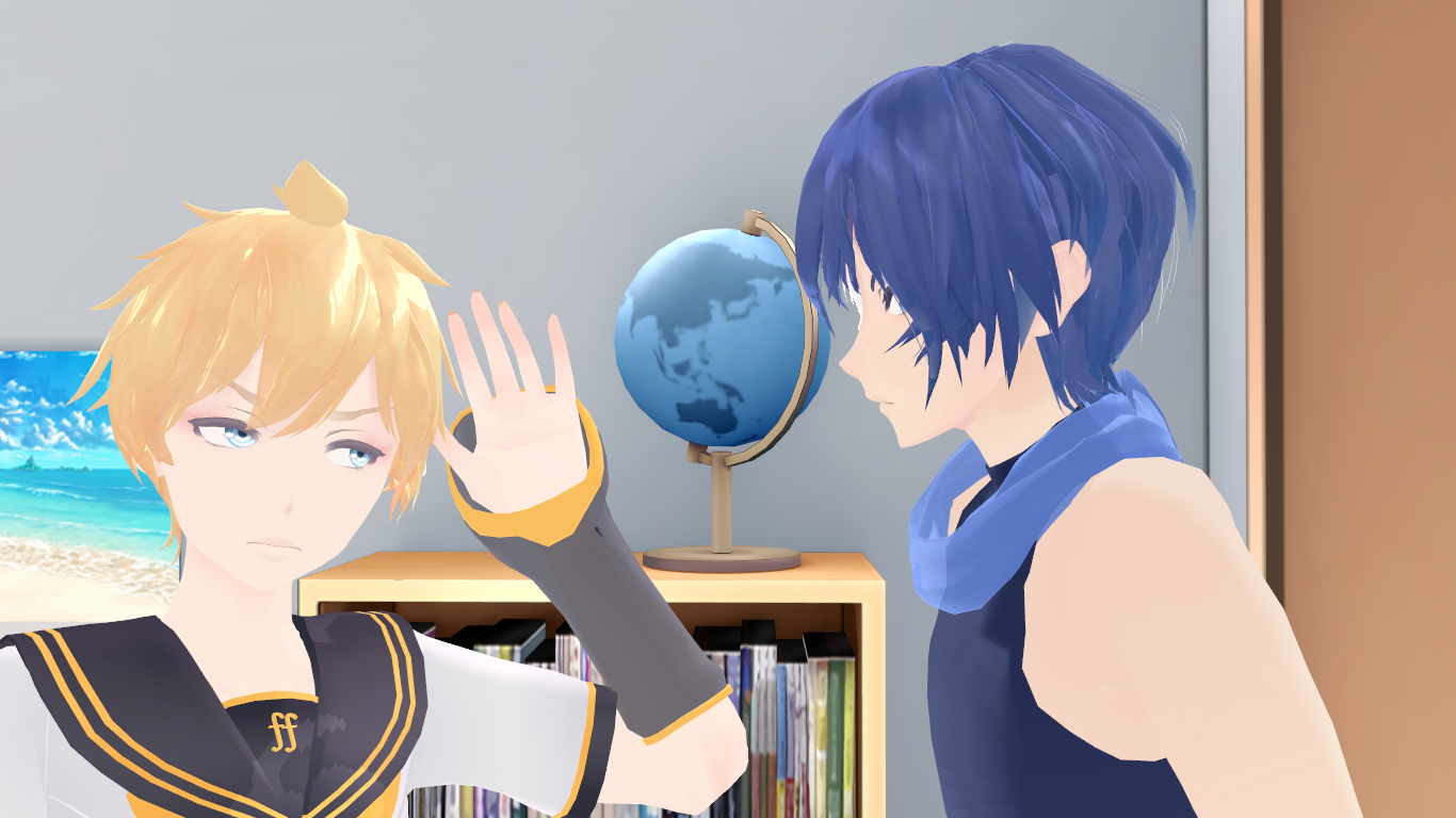 (MMD) A fight between friends (Motion DL) by MoniiRodrii on DeviantArt