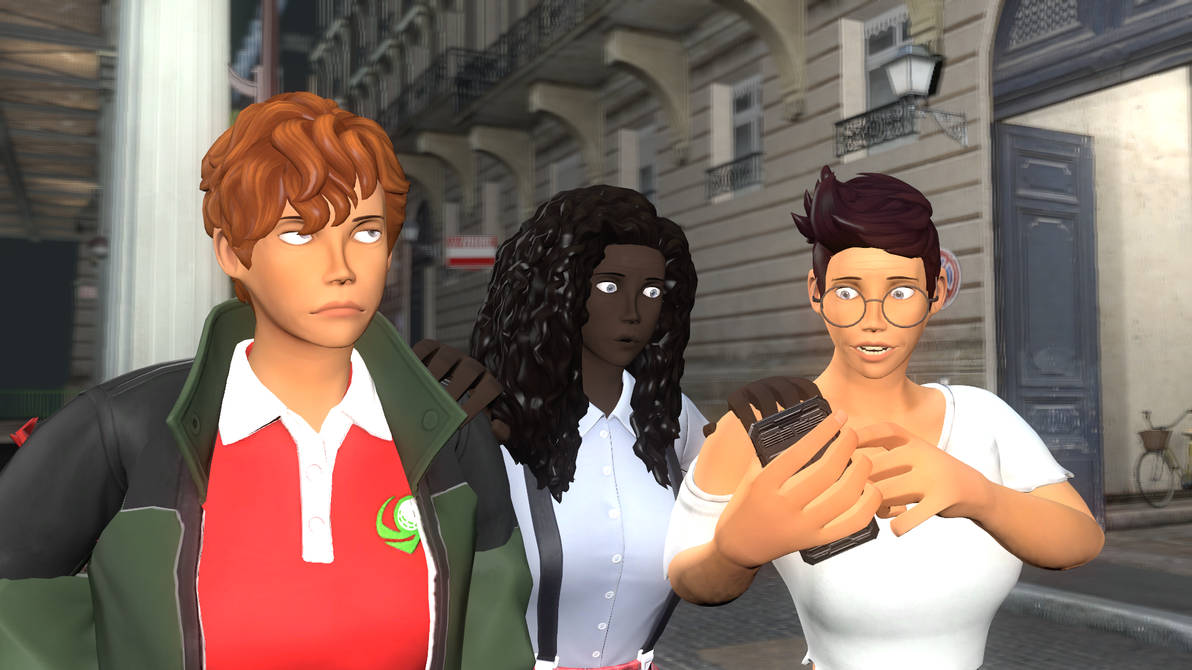 (Gmod SFM download) hair pack for the Femscout 2 by marios1999 on ...