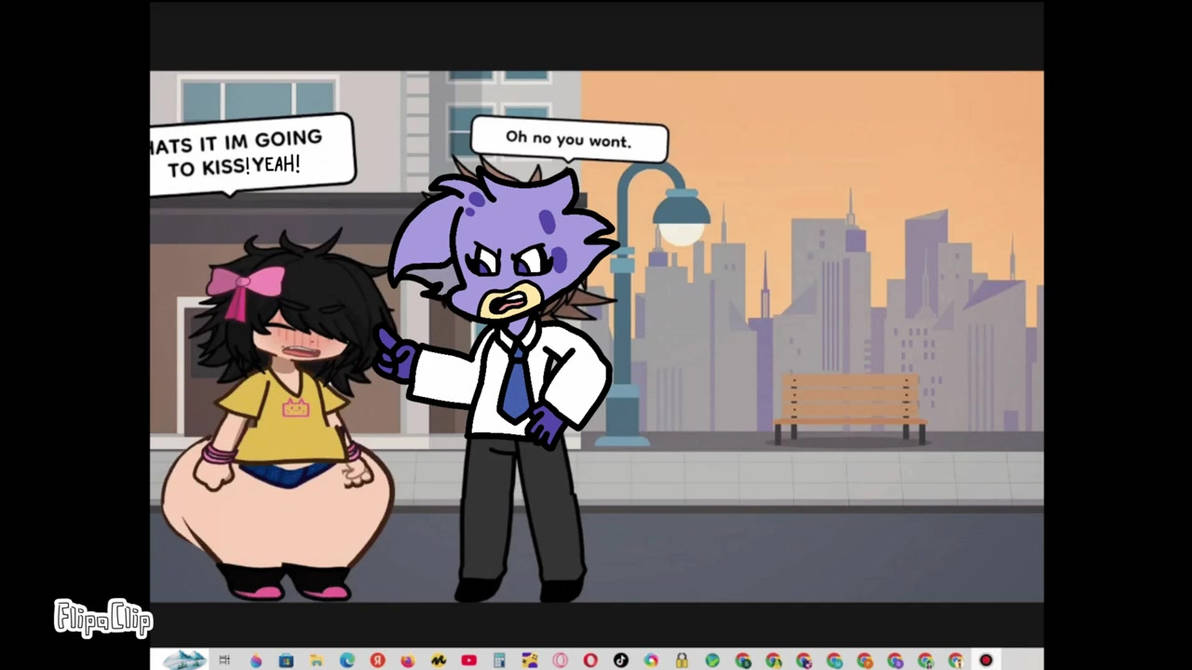 Kenny Chan vs Maxine (Gift for ZannyOwO) by DevochkaRaz on DeviantArt