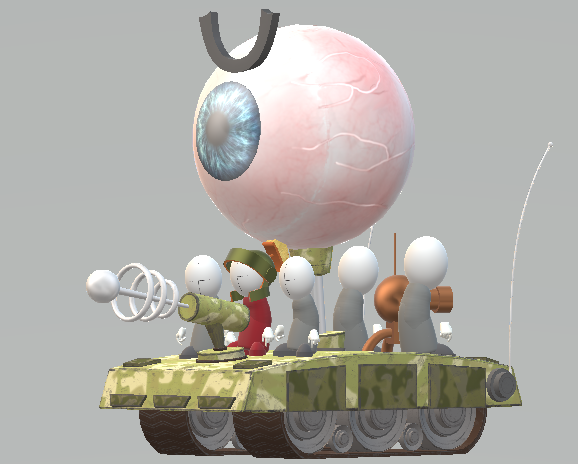 Grunts riding an Angry eye tank by HankKD7 on DeviantArt