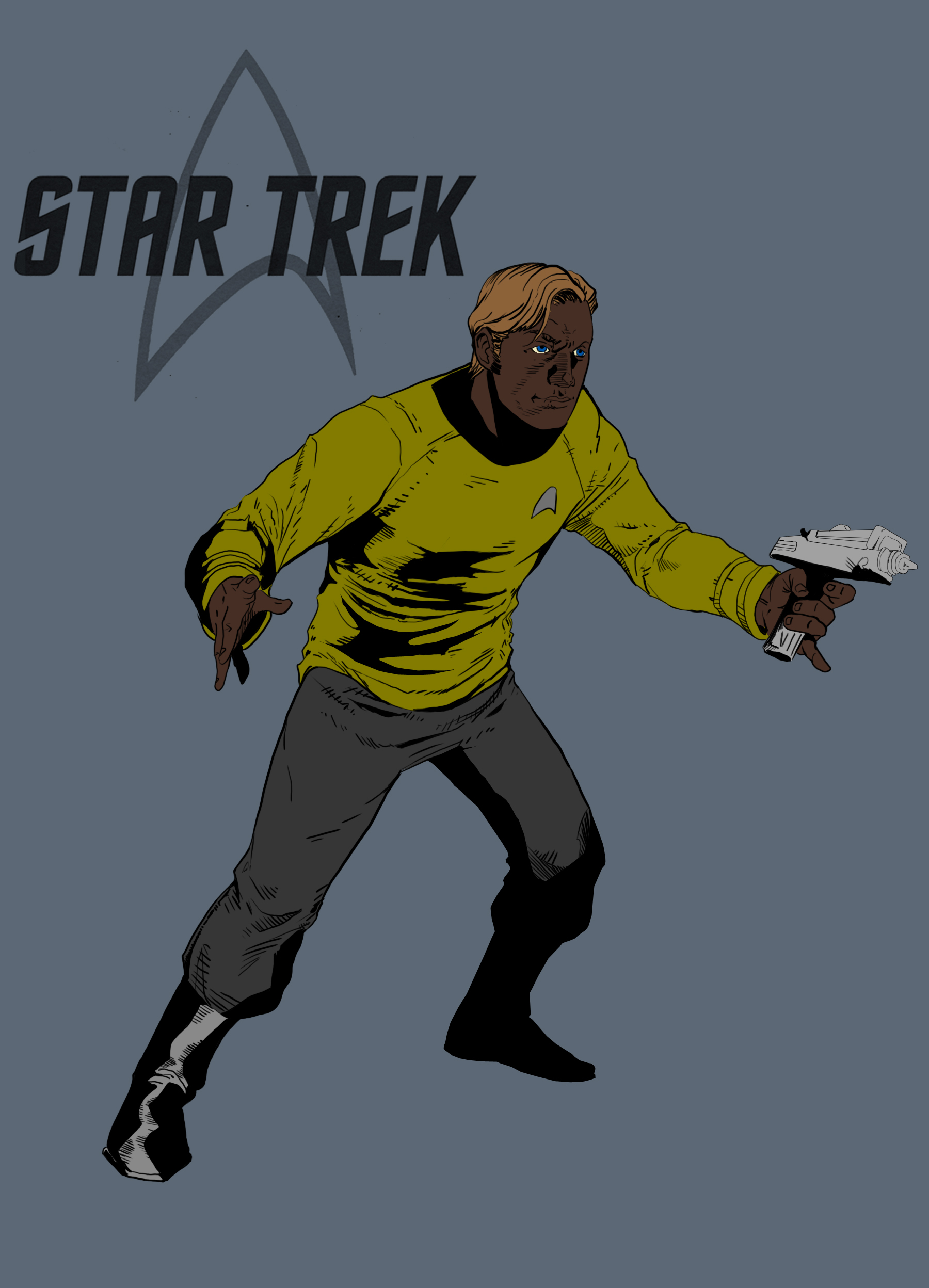 Captain Kirk by Geniss by LucGrigg on DeviantArt