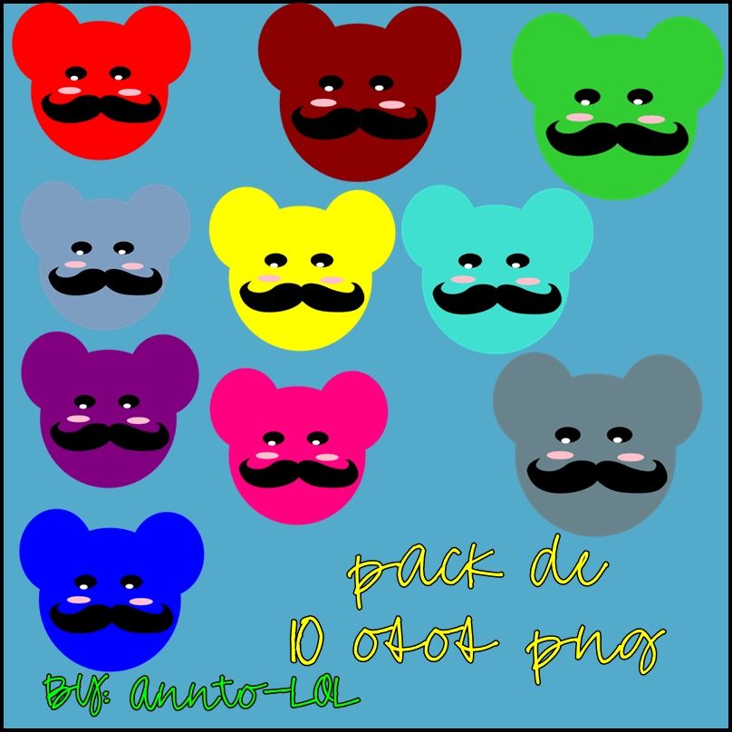 Paack de 10 Osos Png =) by Annto-LOL on DeviantArt