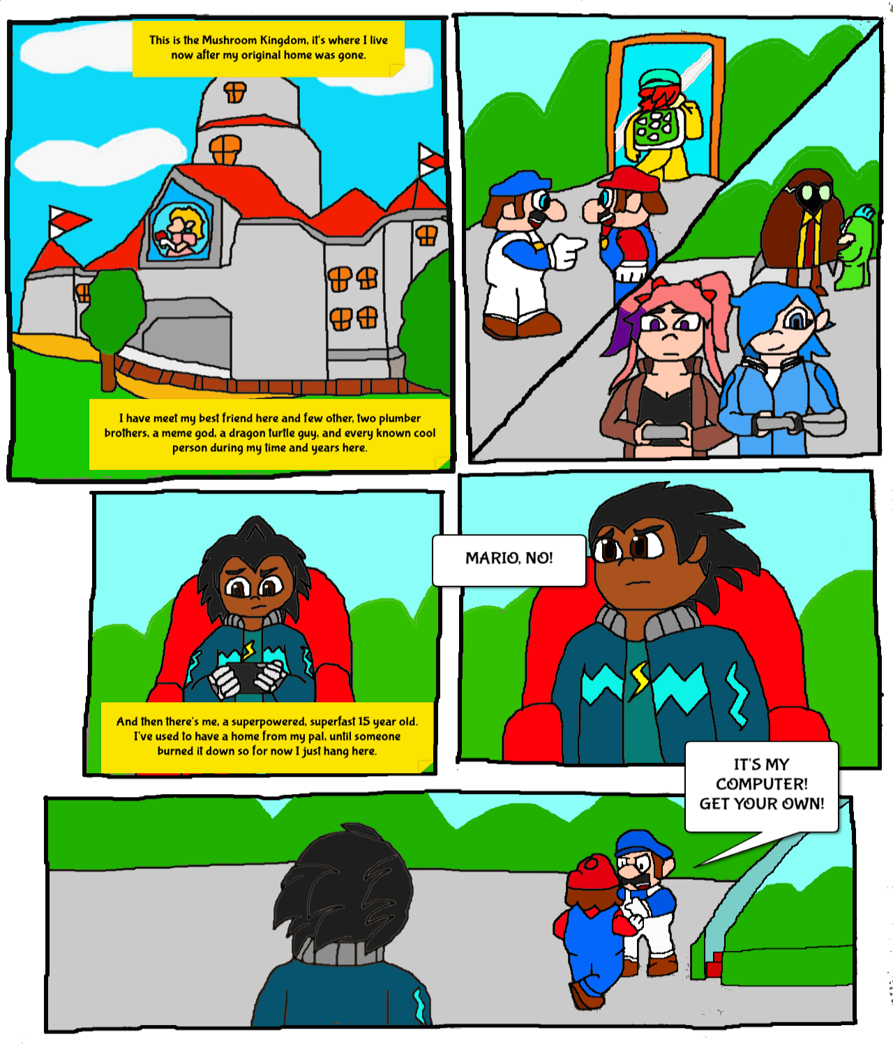 SMG4: MXR Chapter 1 page 3 by ak9k on DeviantArt