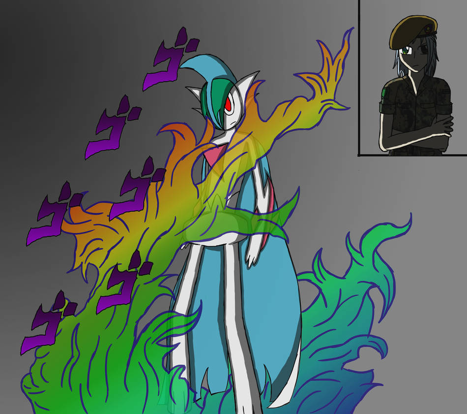 Mega Gallade and Shawn by TheShining-Knight on DeviantArt