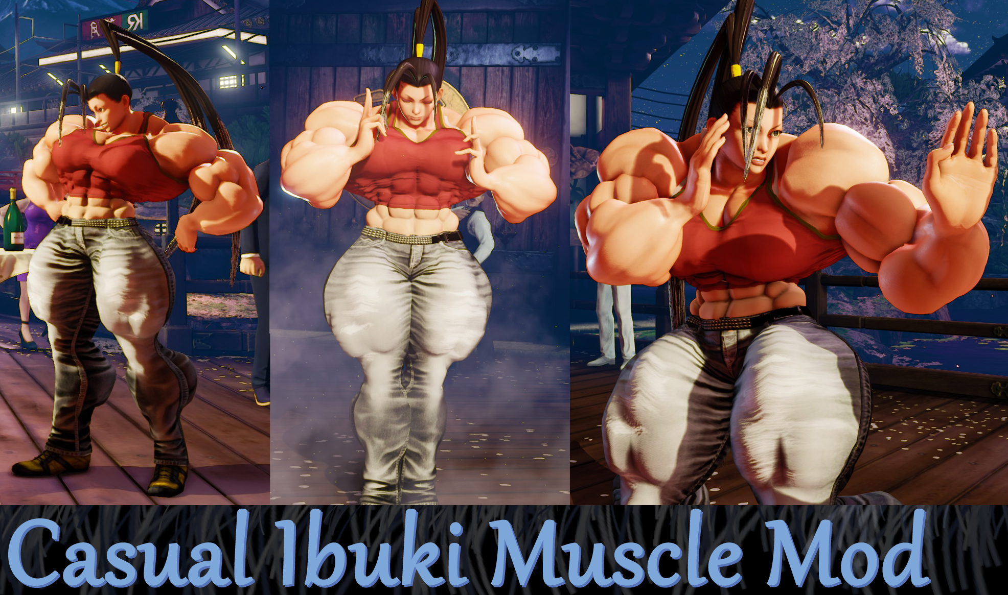 Casual Ibuki Muscle Mod Commission by Ripped-Pixels on DeviantArt