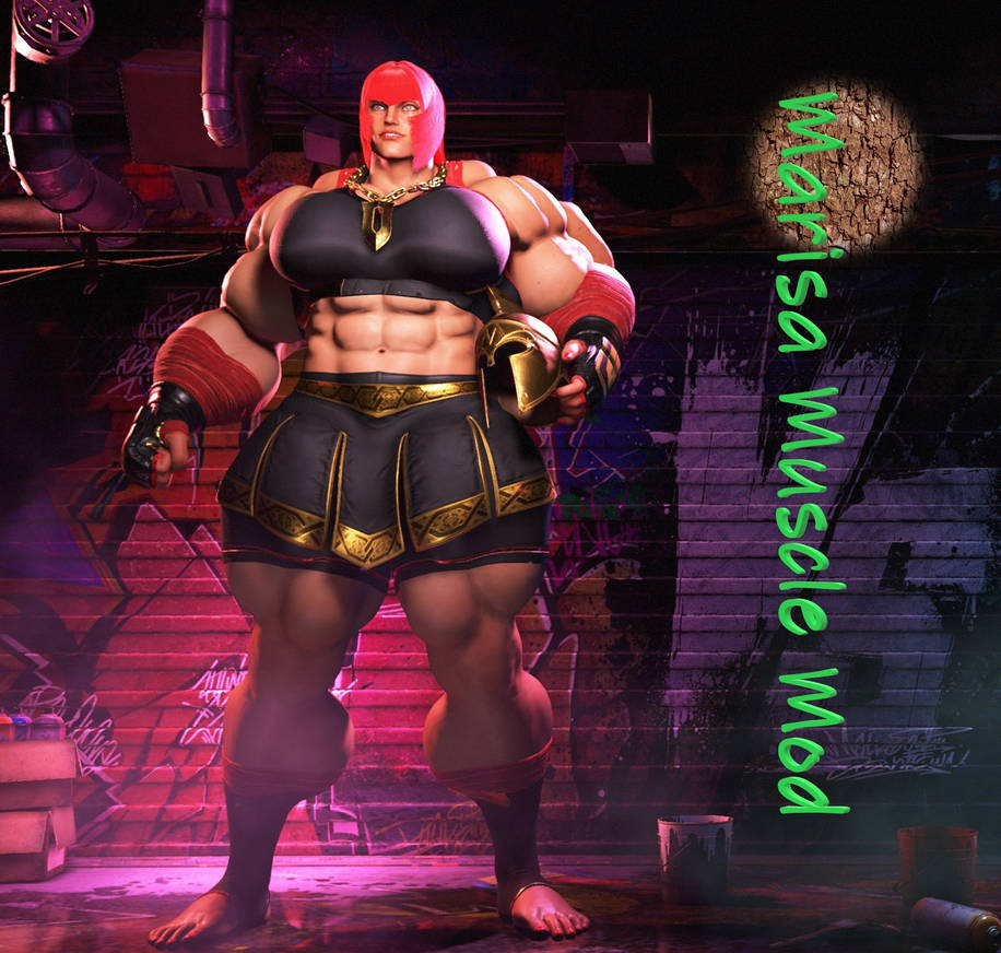 Sf6 Marisa Muscle Mod By Ripped Pixels On Deviantart