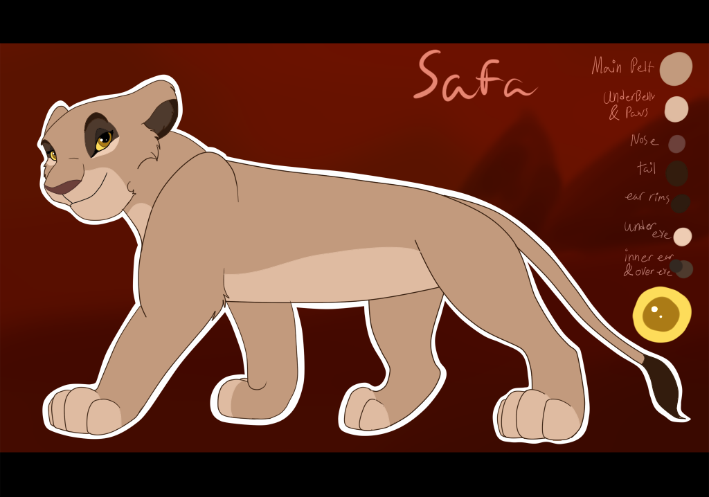 Safa new ref sheet by YoungLioness on DeviantArt