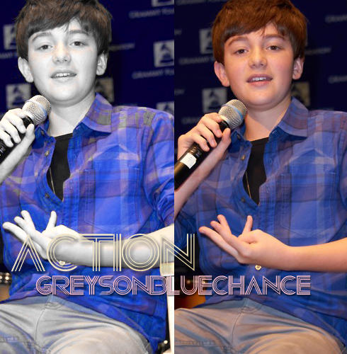 Greyson Chance, Action by hayleywjbieber on DeviantArt