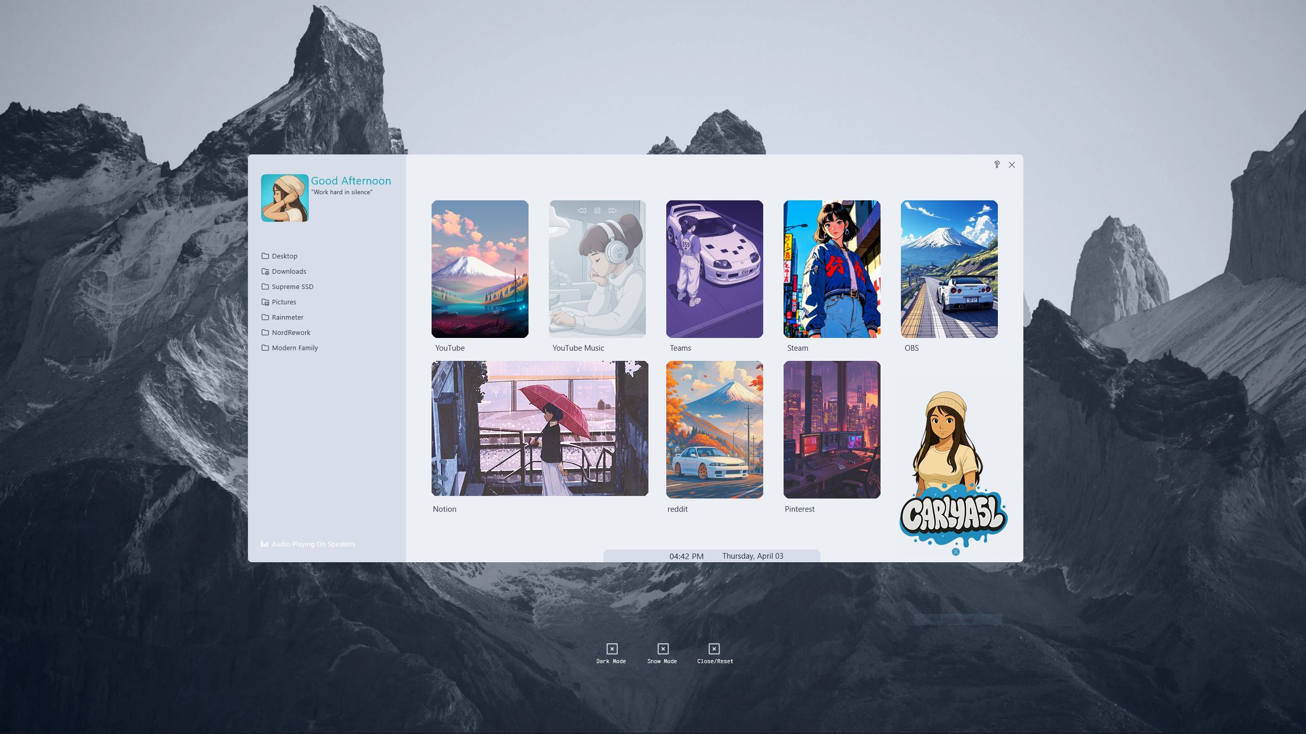 Nord Rework Rainmeter Suite 1.2 by CarlyA5L on DeviantArt