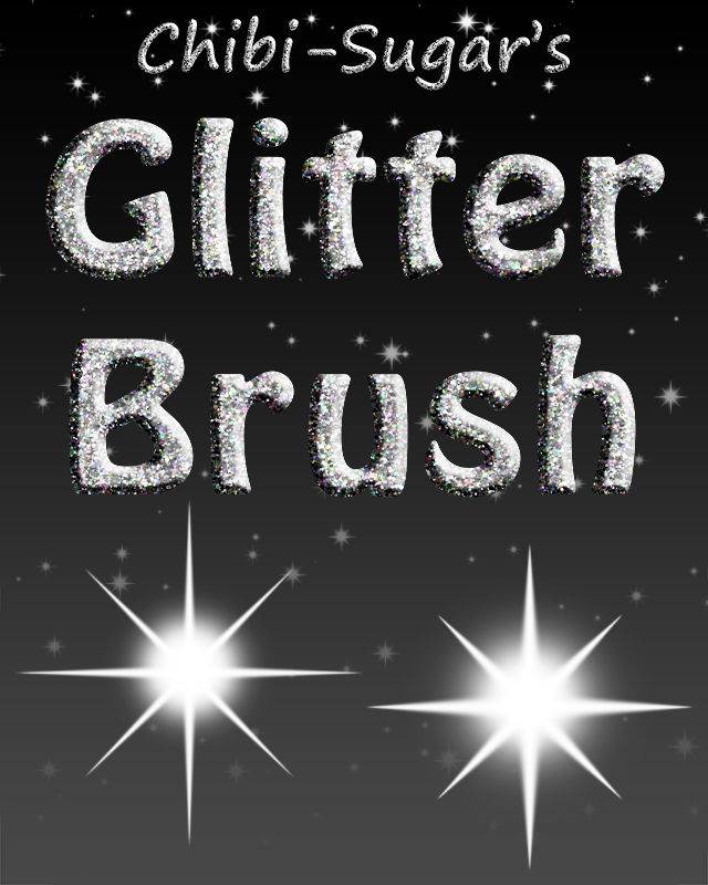 Glitter sparkle brushes by Chibi-Sugar on DeviantArt