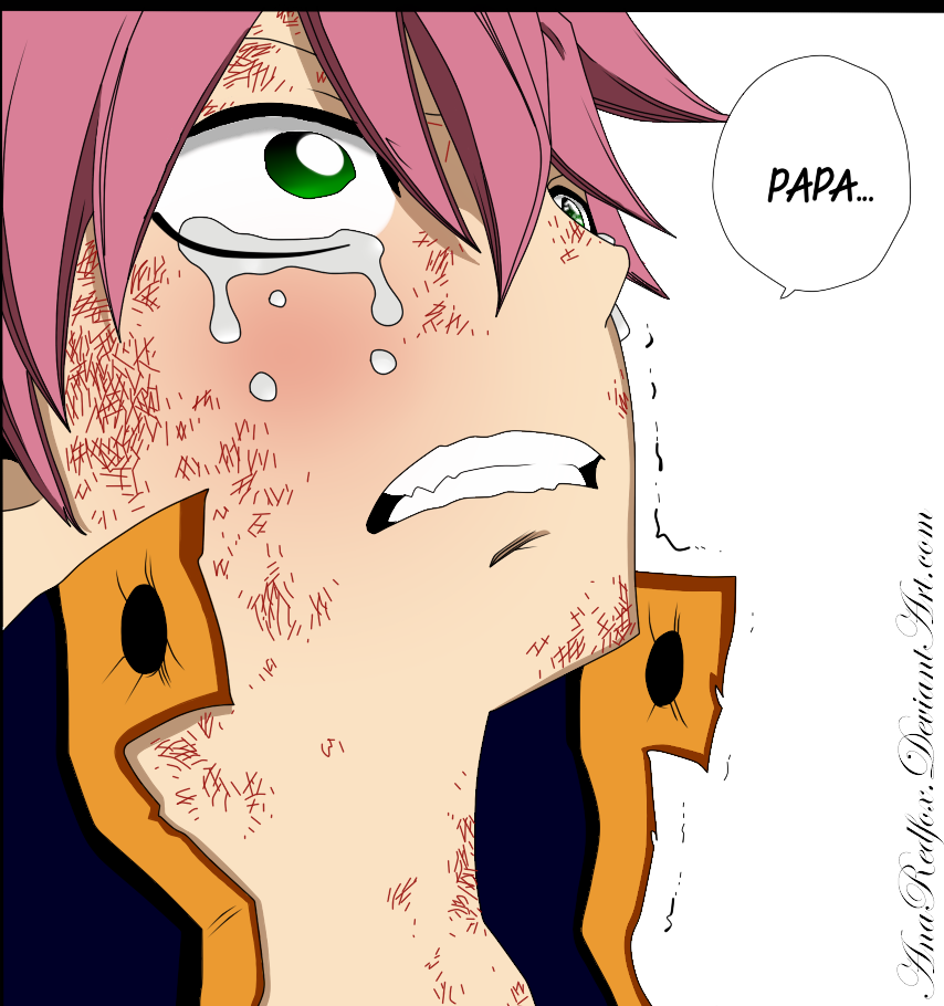 Natsu llorando by AnaRedfox on DeviantArt