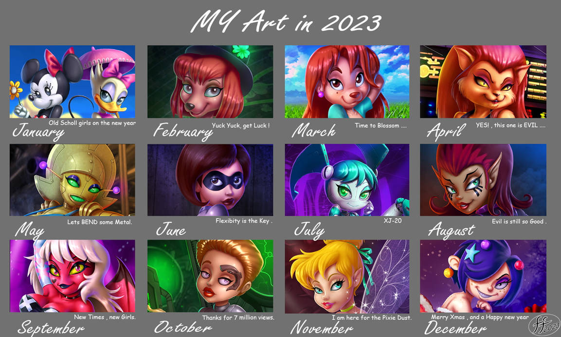 My Art 2023 by 14-bis on DeviantArt