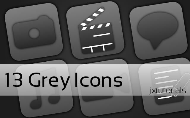 Grey Icons by jxtutorials on DeviantArt
