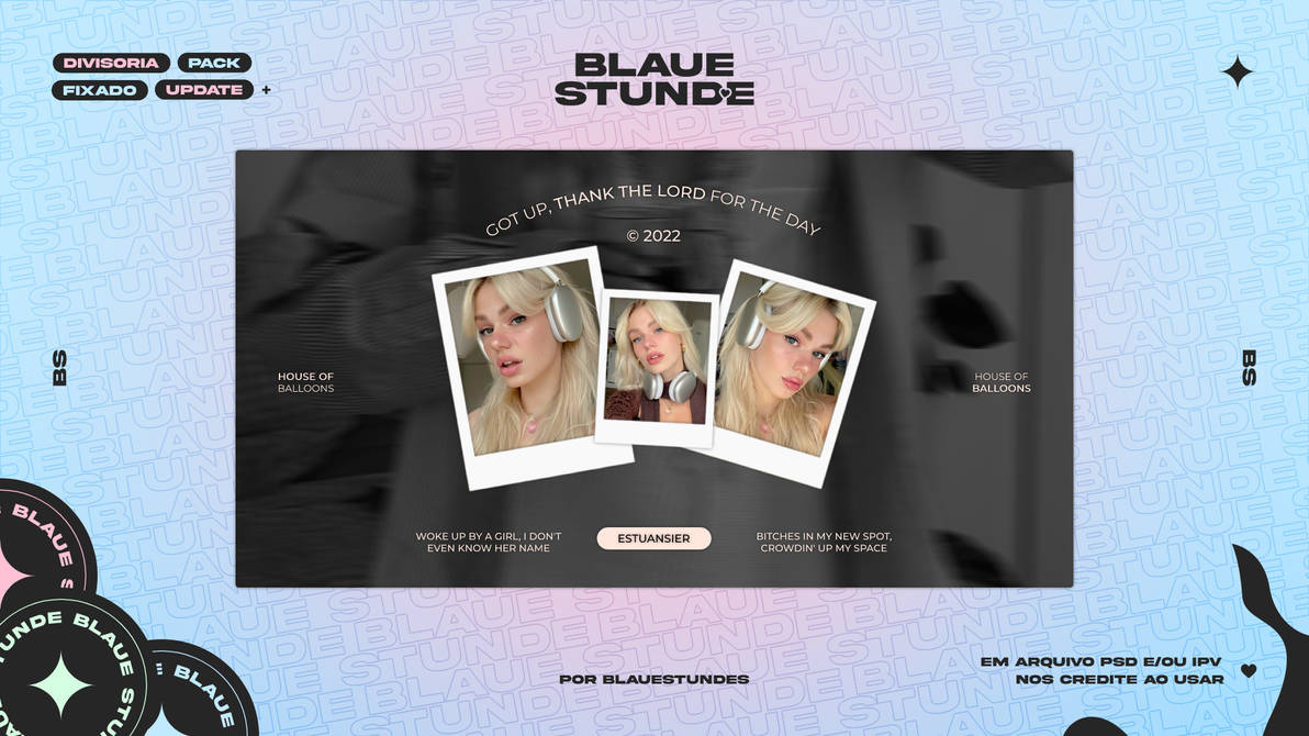 CHANNEL TEMPLATE #02 BY BLAUESTUNDES by blauestundes on DeviantArt