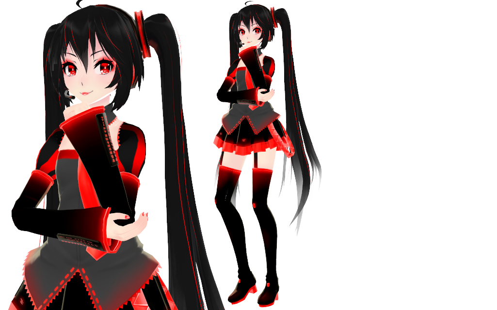 MMD - TDA Zatsune Miku UPDATE + Download by KyoshiShion on DeviantArt