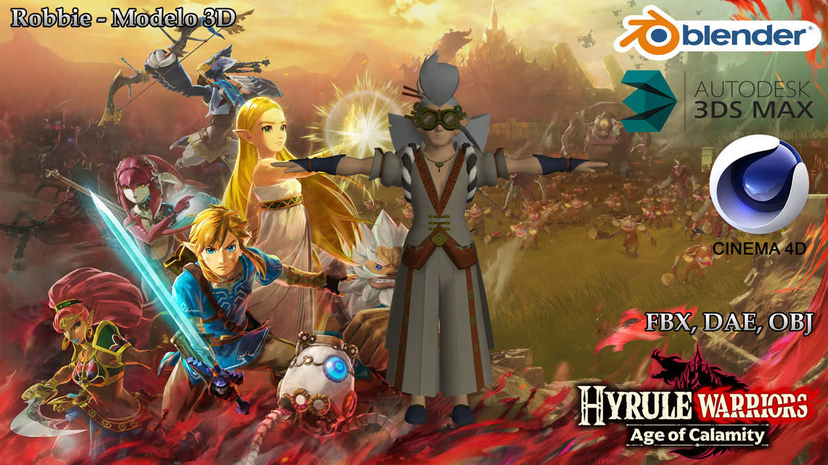 Robbie - Hyrule Warriors Age Of Calamity (DAE,FBX) by HiGuys920 on ...