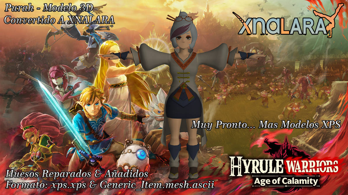 Purah - Hyrule Warriors Age Of Calamity (XPS) by HiGuys920 on DeviantArt