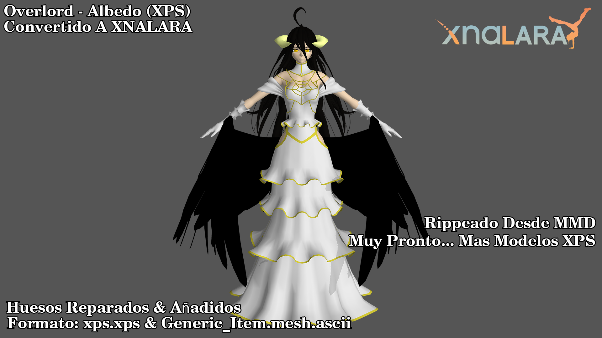 Overlord - Albedo (XPS) by HiGuys920 on DeviantArt