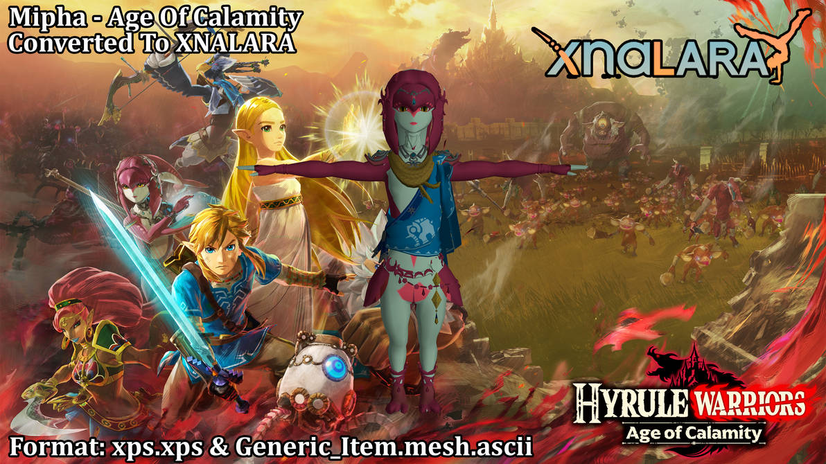 Mipha - Hyrule Warriors Age Of Calamity (XPS) by HiGuys920 on DeviantArt