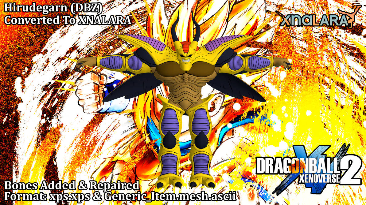 DBXV2 - Hirudegarn Mod (XPS) by HiGuys920 on DeviantArt