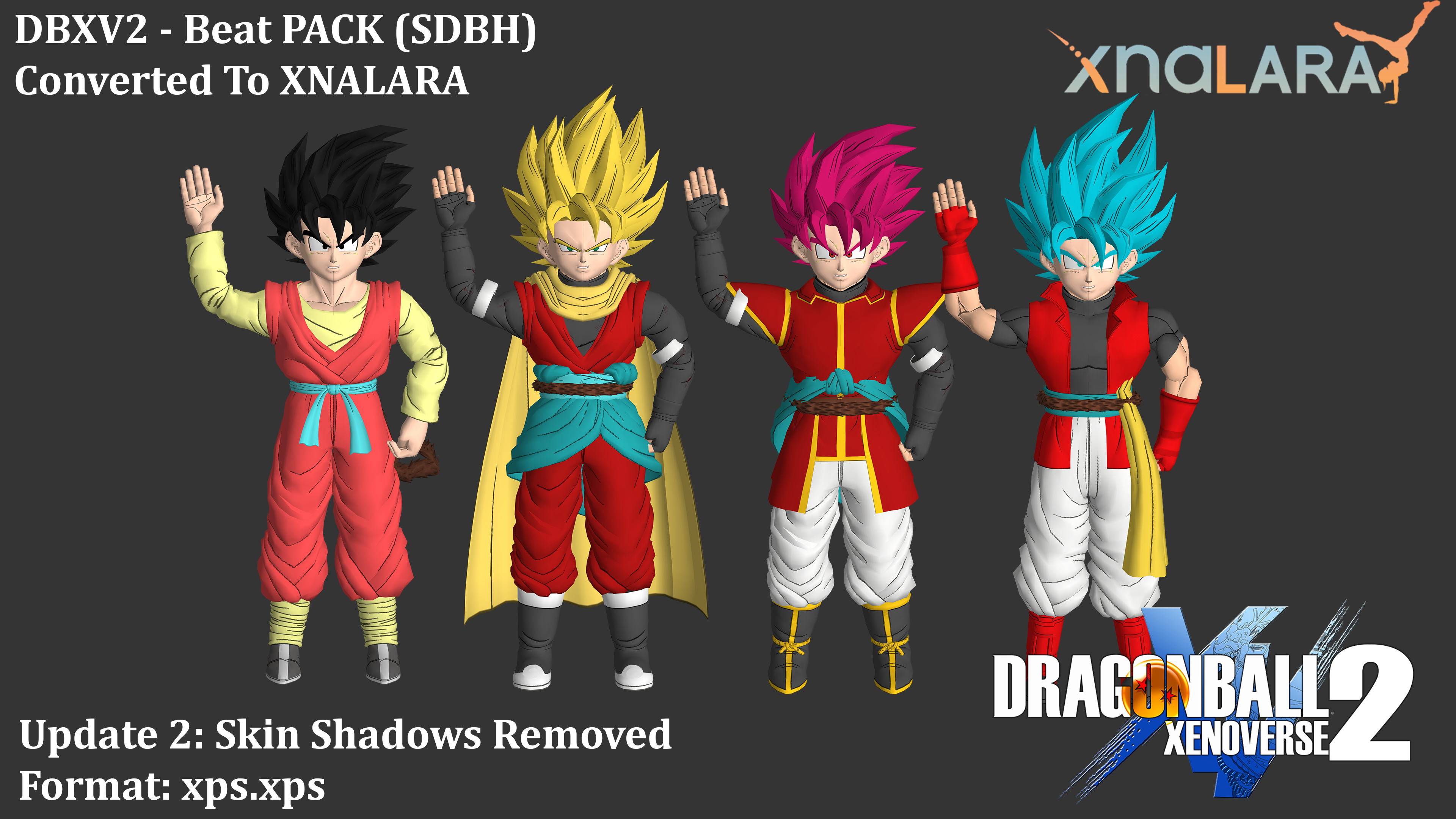 DBXV2 - Beat Pack (SDBH) XPS by HiGuys920 on DeviantArt