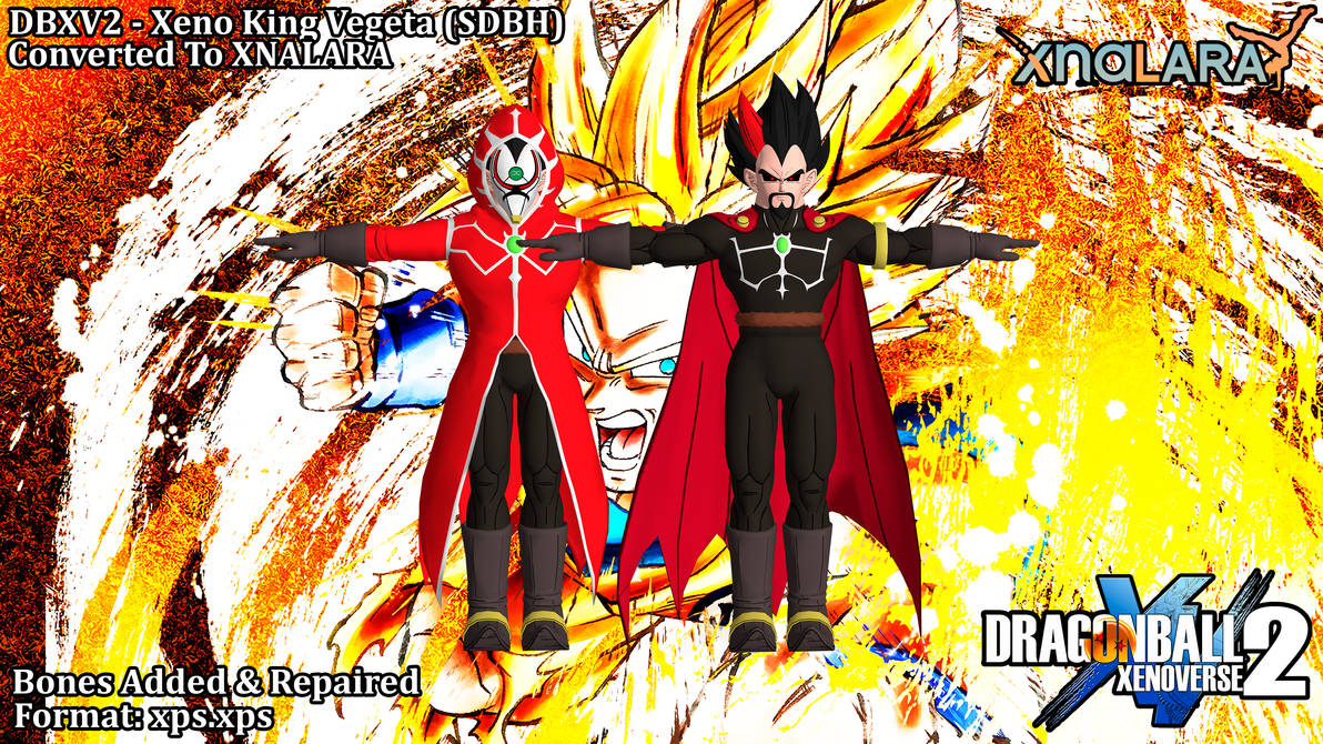 DBXV2 - King Vegeta Xeno (SDBH) XPS by HiGuys920 on DeviantArt DBXV2 - King Vegeta Xeno (SDBH) XPS by HiGuys920 on DeviantArt