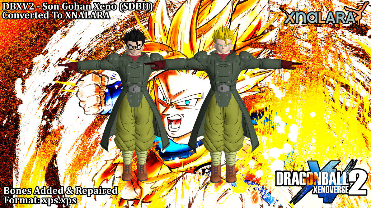 DBXV2 - Gohan Xeno (SDBH) XPS by HiGuys920 on DeviantArt