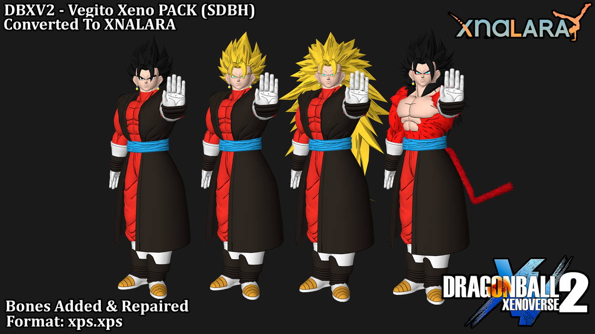 DBXV2 - Vegito Xeno (SDBH) XPS by HiGuys920 on DeviantArt