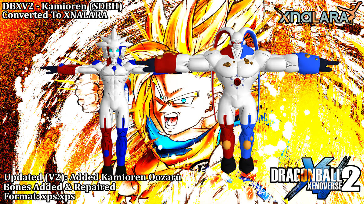 DBXV2 - Kamioren (V2) (SDBH) XPS by HiGuys920 on DeviantArt