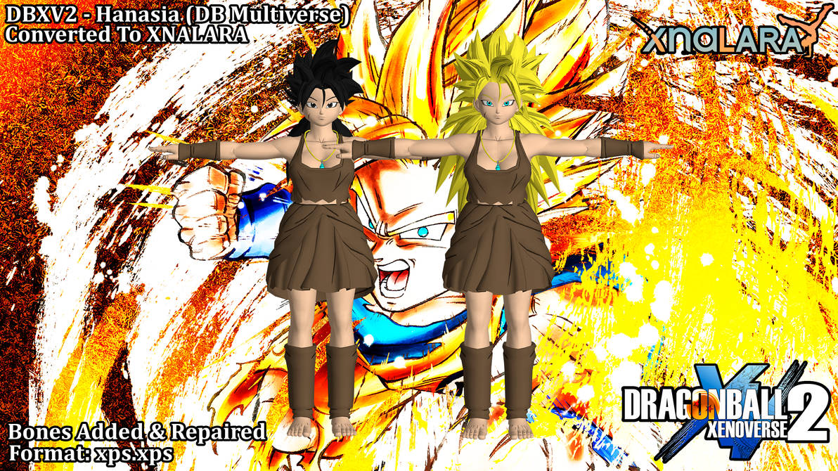 DBXV2 - Hanasia (Multiverse) XPS by HiGuys920 on DeviantArt