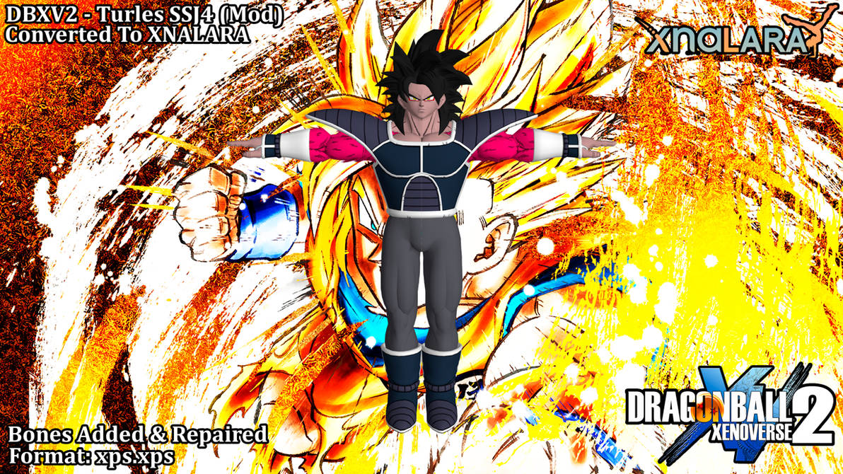 DBXV2 - Turles SSJ4 (XPS) by HiGuys920 on DeviantArt