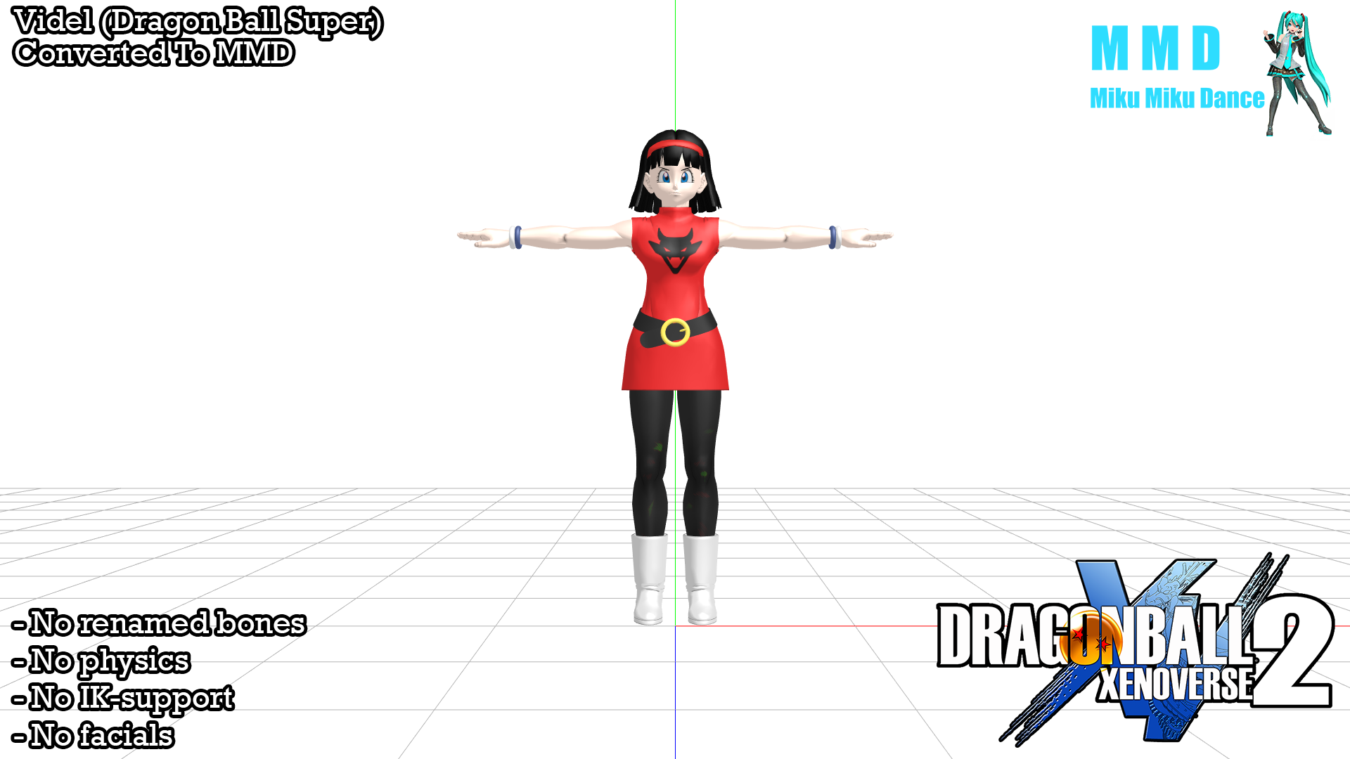 DBXV2 - Videl (DBS) - MMD DL by HiGuys920 on DeviantArt
