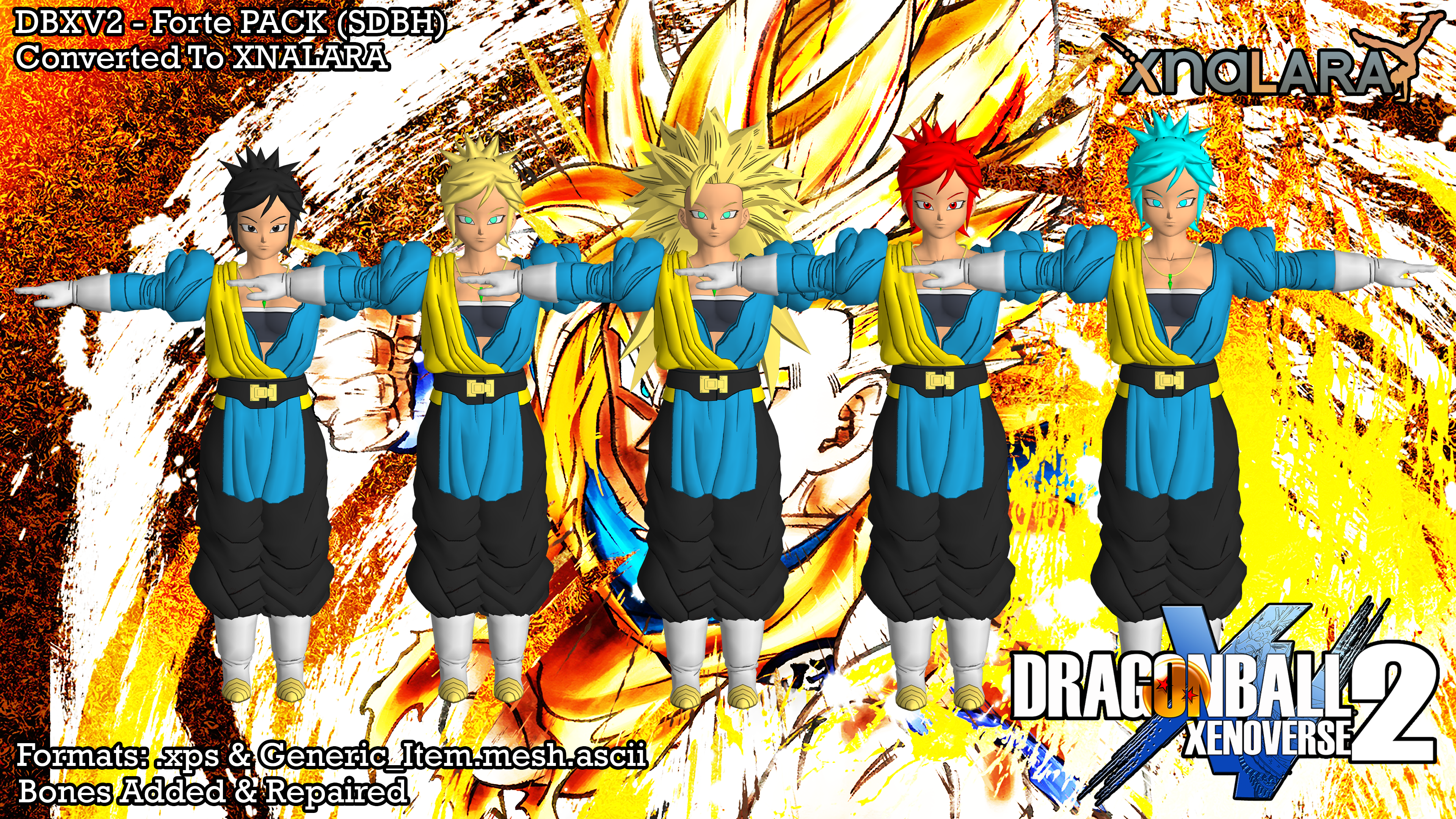 DBXV2 - Forte PACK (SDBH) XPS by HiGuys920 on DeviantArt