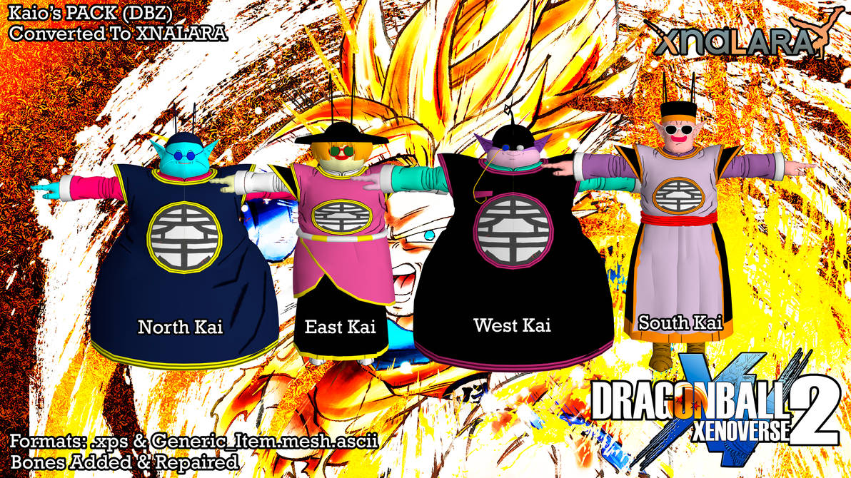 DBXV2 - Kaio's Pack (DBZ) (XPS) by HiGuys920 on DeviantArt