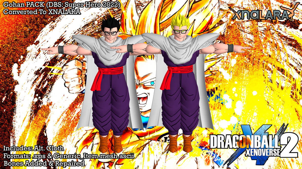 DBXV2 - Gohan (DBS Super Hero 2022) (XPS) by HiGuys920 on DeviantArt
